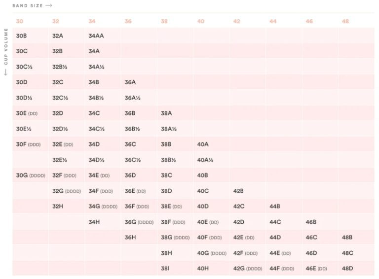 What Are Bra Sister Sizes?